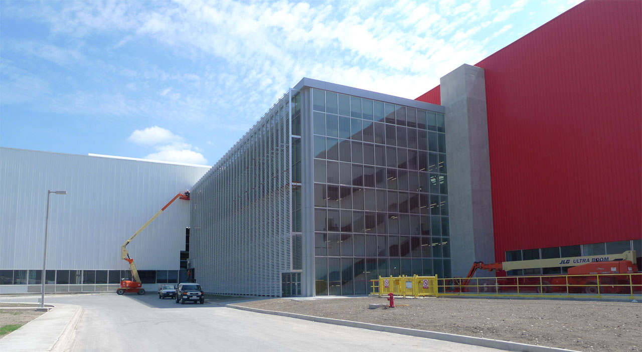 Office building, Ternium industrial plant, Monterrey Mexico – Caruso e ...